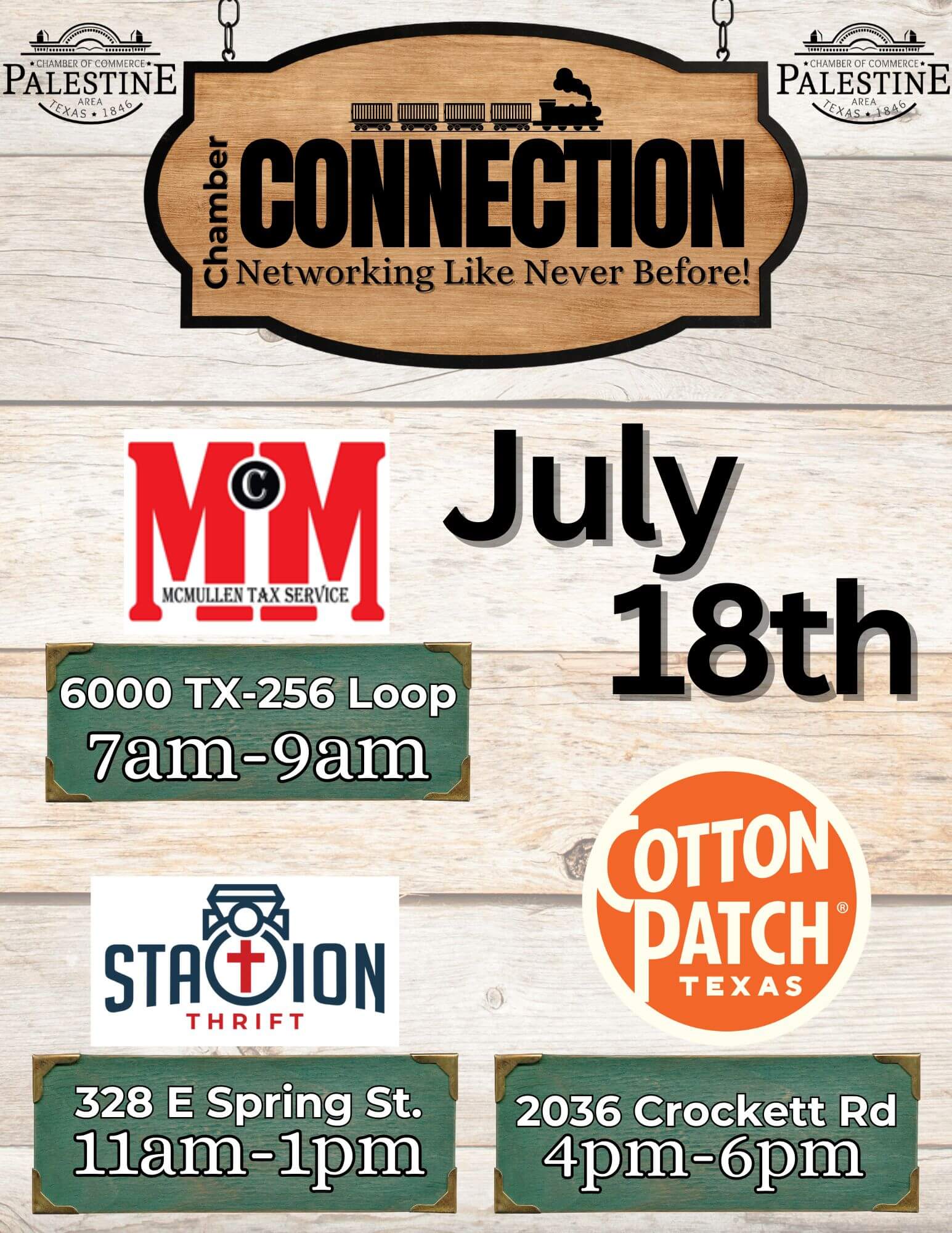 The Chamber Connection - Palestine Area Chamber of Commerce