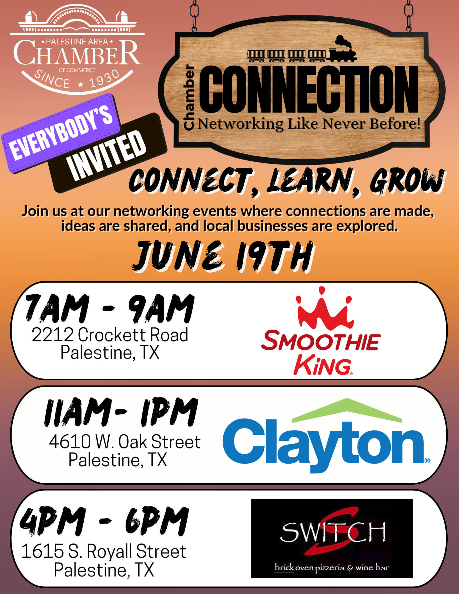 The Chamber Connection - Palestine Area Chamber of Commerce